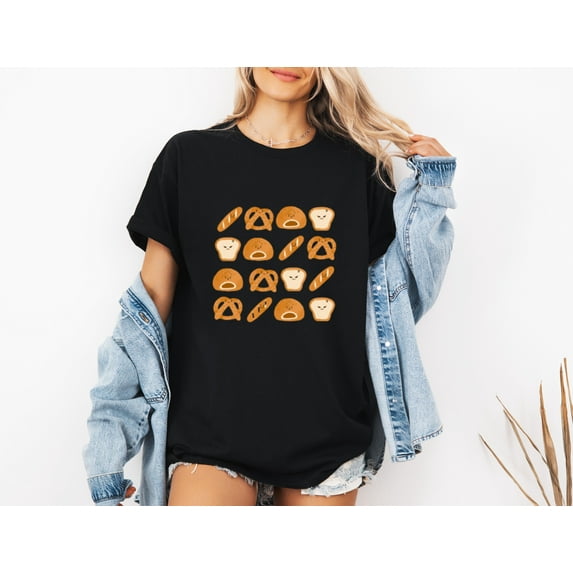 Angry Breads Funny Cartoon Foodie Baking Graphic Unisex T-Shirt, up to size 5XL - Walmart.com