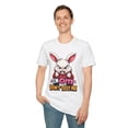 Angry Bunny Funny Cute Cartoon Rabbit Attitude Meme Unisex Softstyle T ...