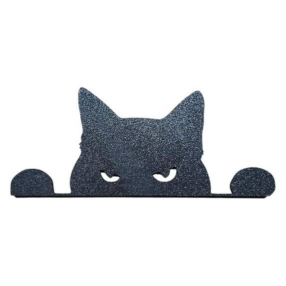 Angry Cat Staring Door Topper | Over The Door Sign | Cat Sign | Door ...