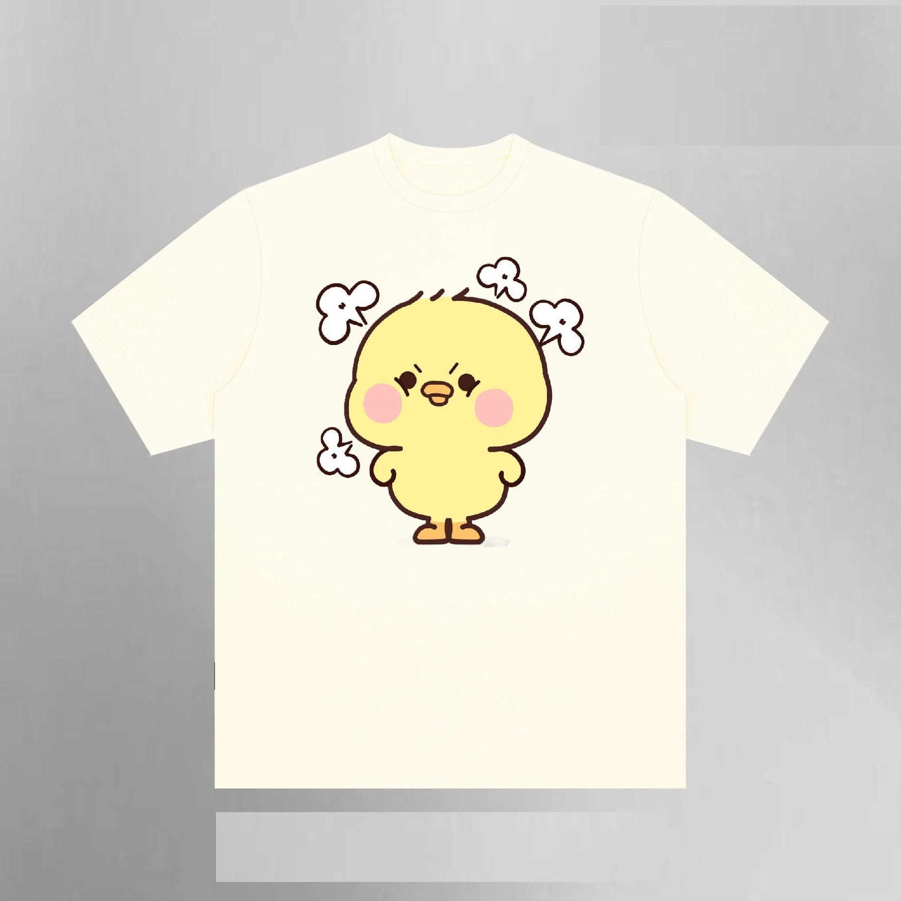 Angry Chick Shirt, Funny and Cute Baby Chicken, Kawaii Mood Style ...
