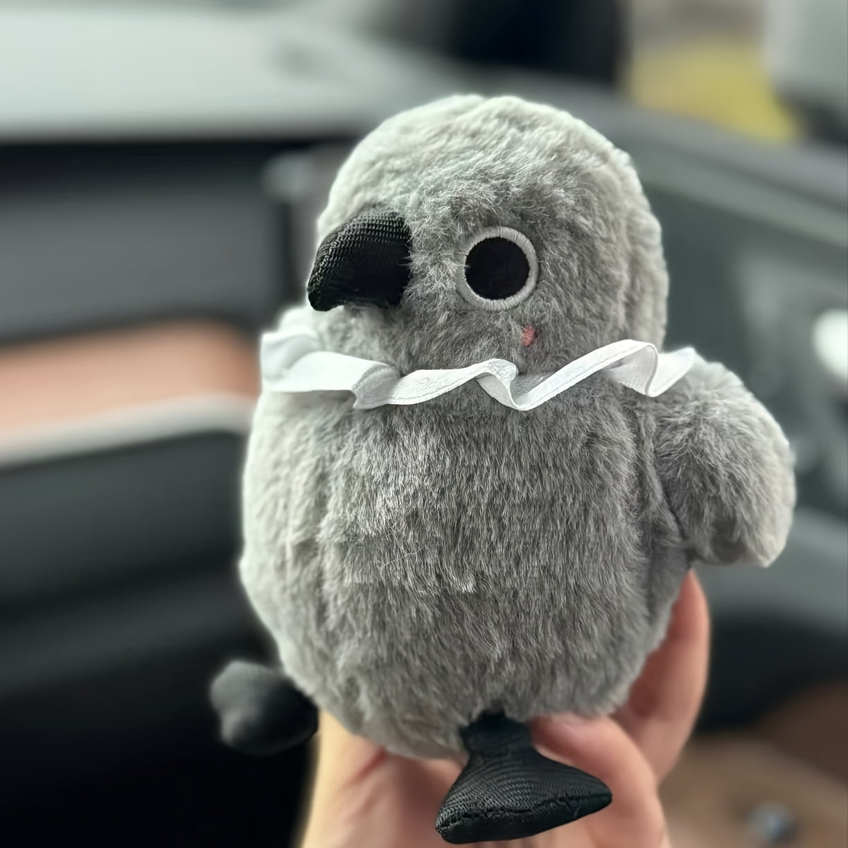 Angry Crow Plush Toy, 11.81inch Soft Polyester Stuffed Animal, Cute ...