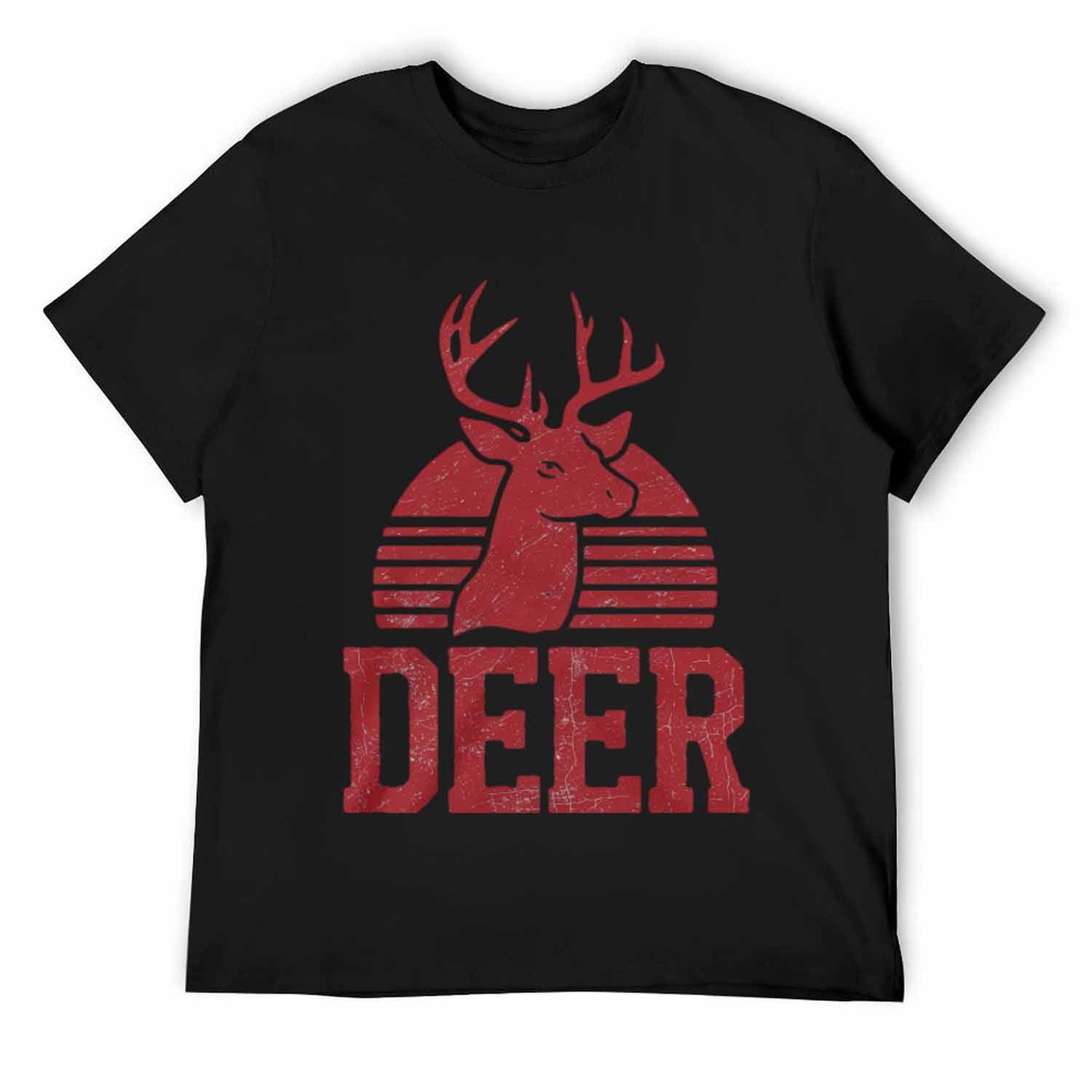 Angry DEER Cool Animal Summer Women'S Tops With Eye-Catching Graphics ...