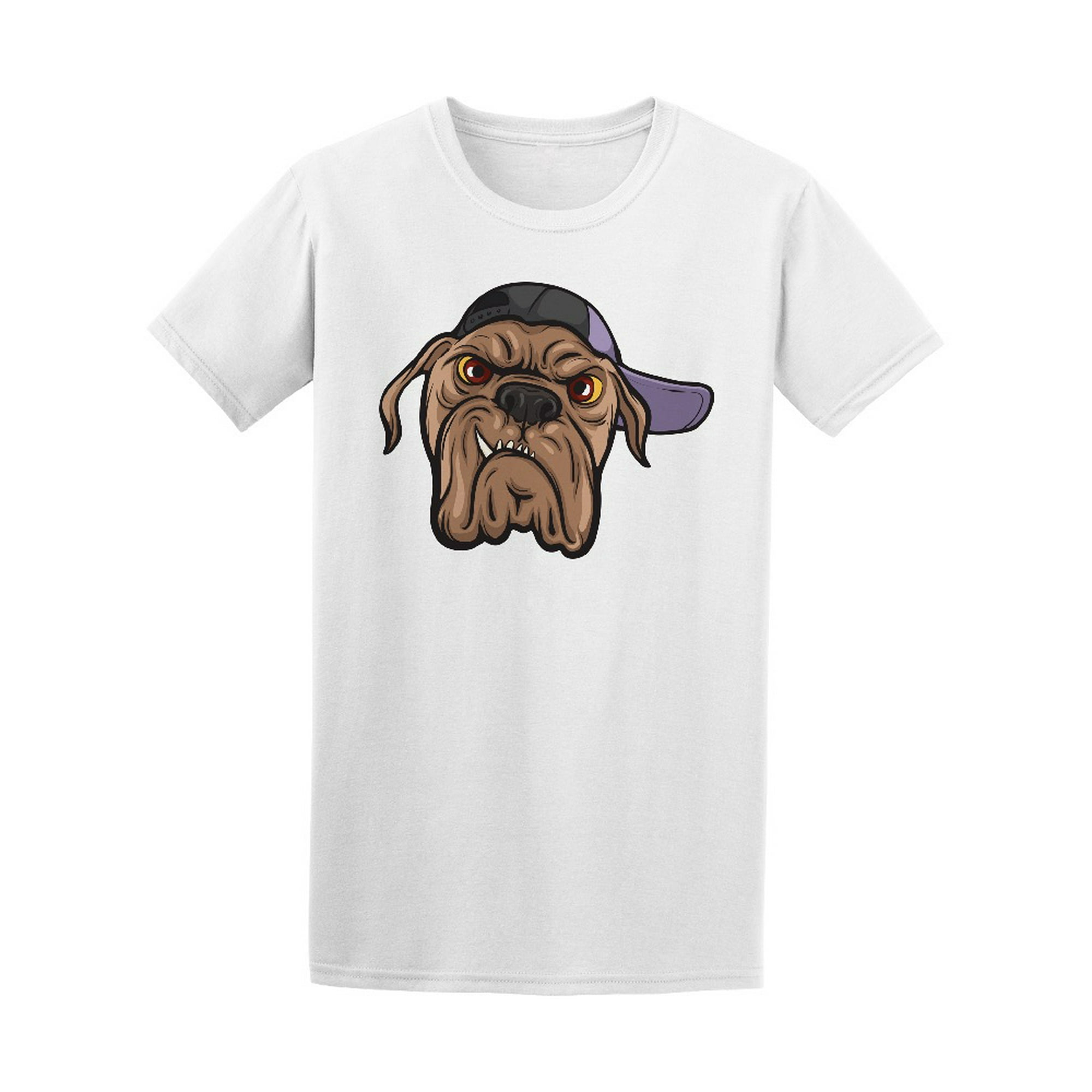 Mean Dog Face Cartoon