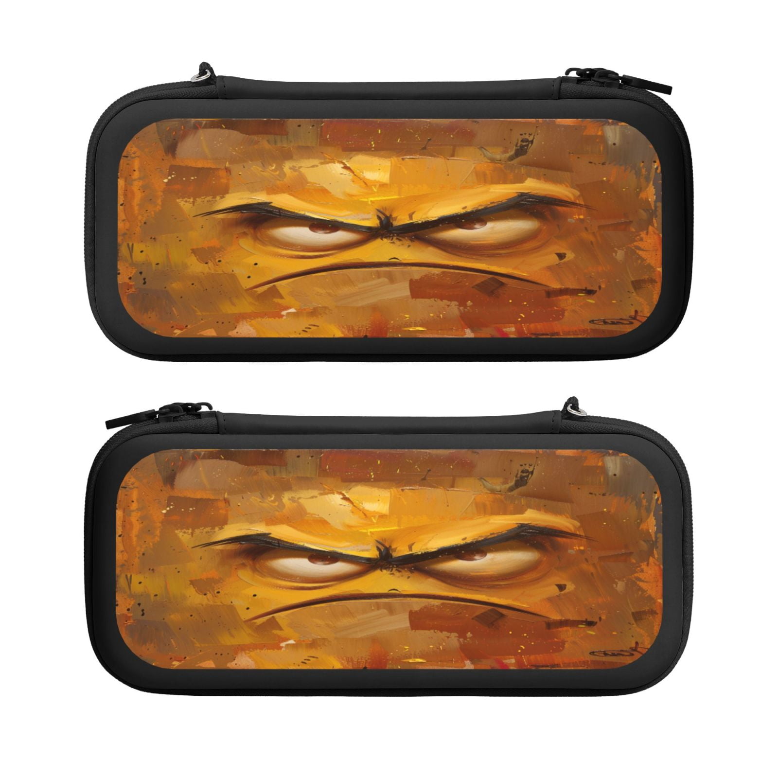 Angry Face, Carrying Case For Nintendo Switch & OLED Version, Eva ...