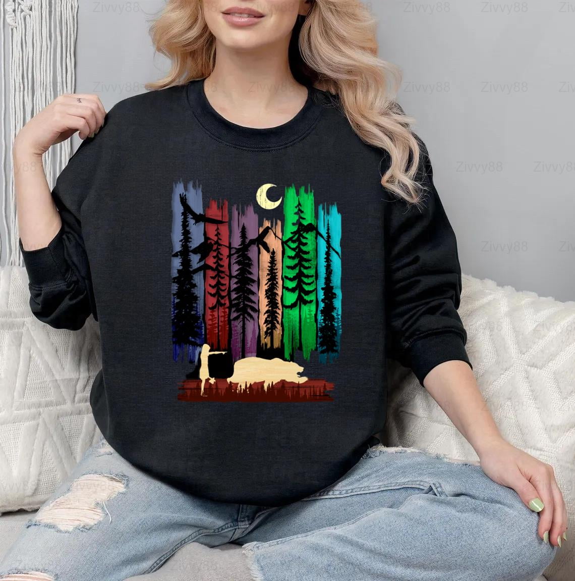 Angry Forest Friends T-shirt for Wild Cartoon Energy, for men & women ...