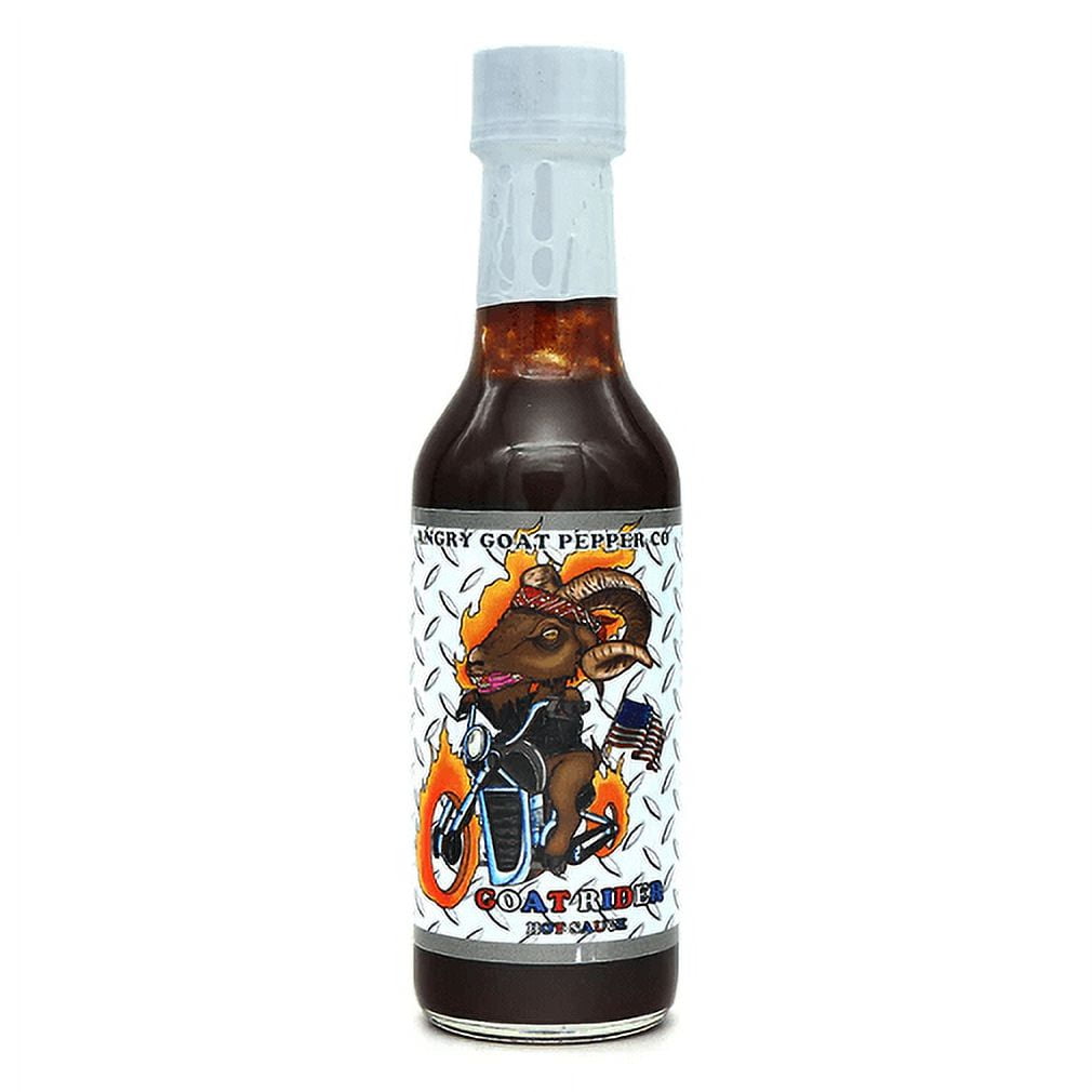 Angry Goat Pepper Co. Goat Rider Hot Sauce 5 oz - Walmart.com