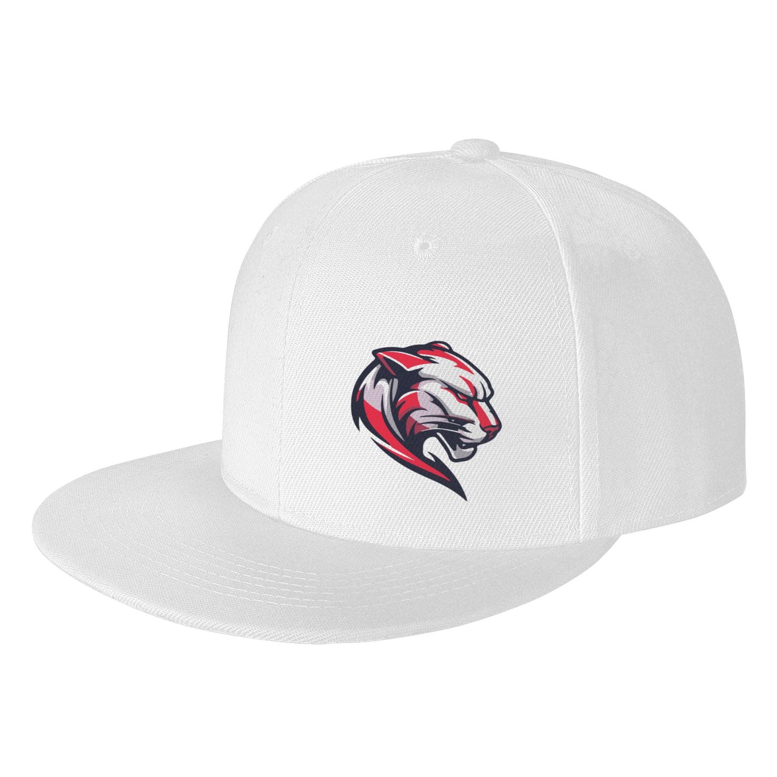 Angry Lion Logo Men And Women Baseball Cap Adjustable Flat Bill Hats ...