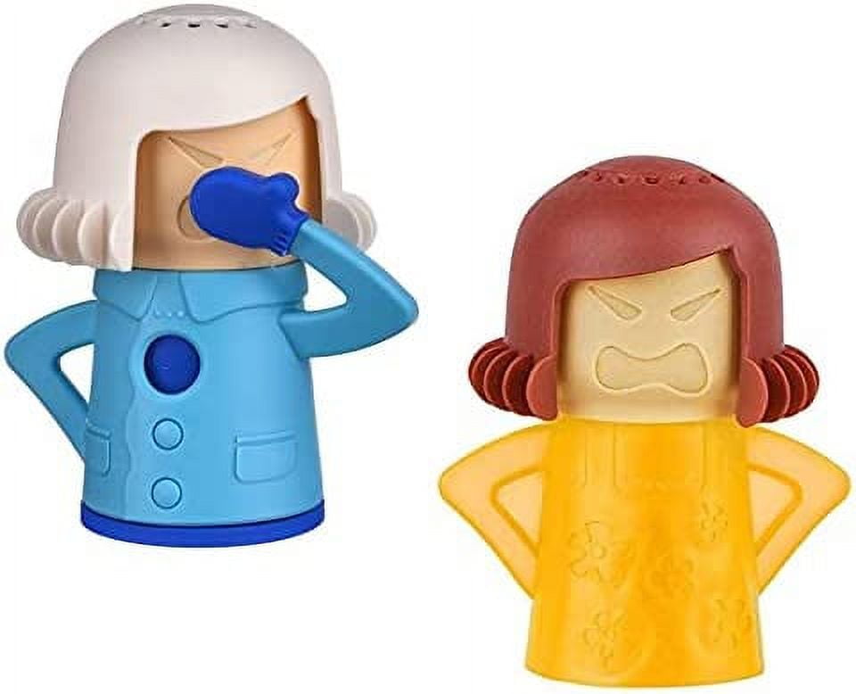 Angry Mama Microwave Steam Cleaner & Cool Mama Fridge Odor Absorber ...
