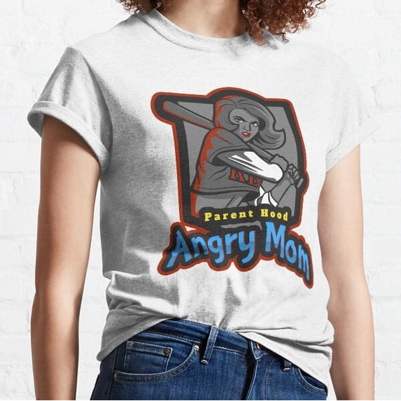 Angry Mom Classic T-shirt - Walmart.com