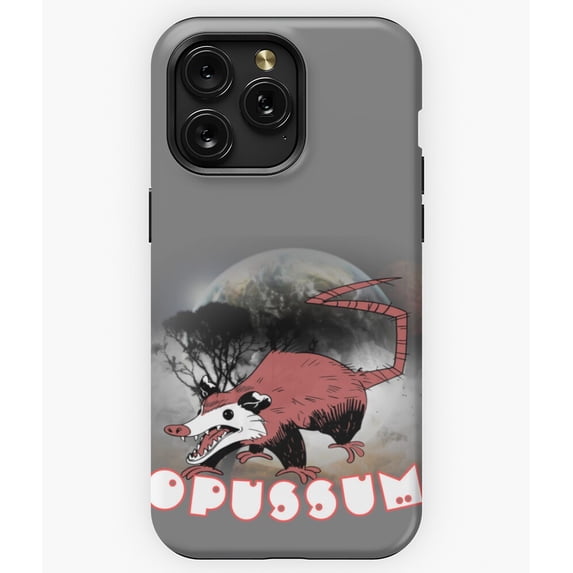 Angry Opossum First of All I'm a Delight M3520 Phone Case for iPhone 17 ...