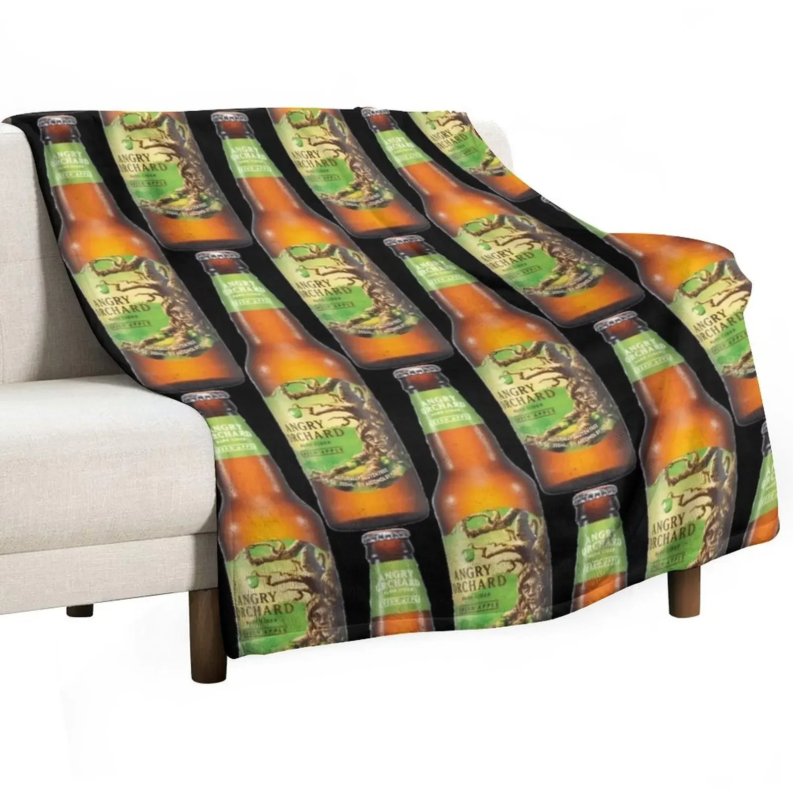 Angry Orchard - Hard Cider Throw Blanket Hair Soft Beds Blankets ...
