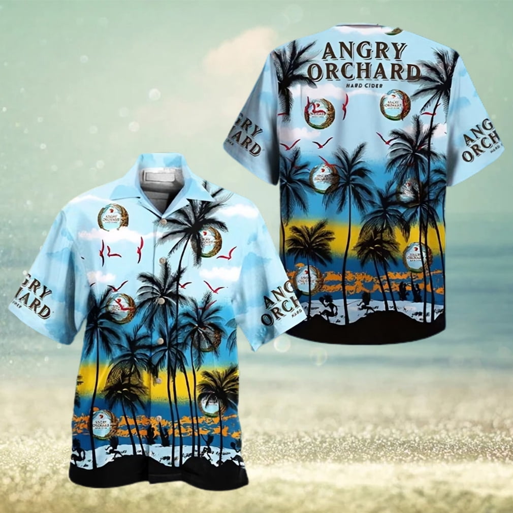 Angry Orchard Hawaiian Shirt - Walmart.com