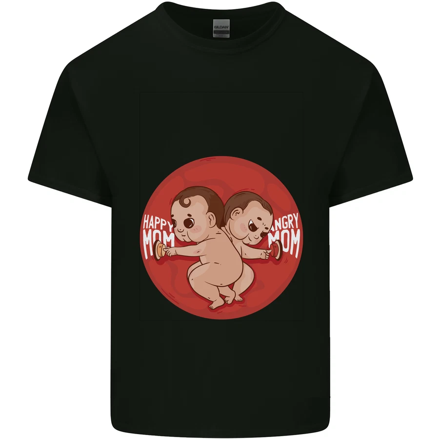 Angry Parent New Baby Pregnancy Pregnant Graphic Light Cotton Tee Shirt ...