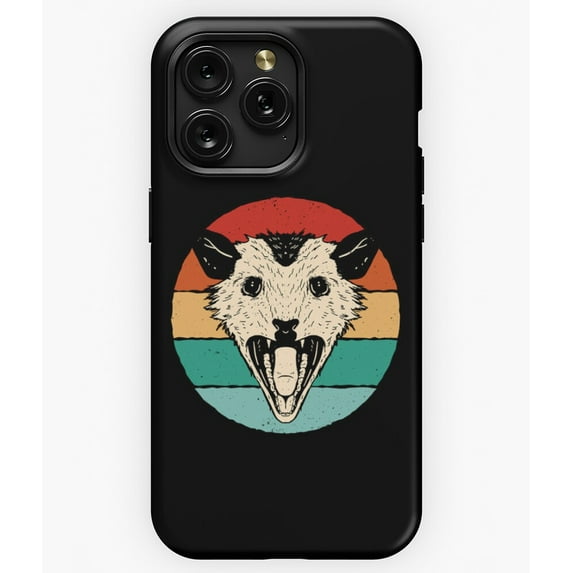 Angry Possum Funny Screaming M3367 Phone Case for iPhone 17 16 15 14 13 ...