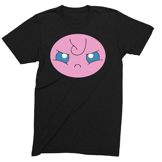 Angry Puff Cartoon Face T-Shirt Adults & Kids Funny Novelty Slogan T ...