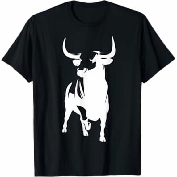 Angry Raging Bull Riding T-Shirt - Walmart.com