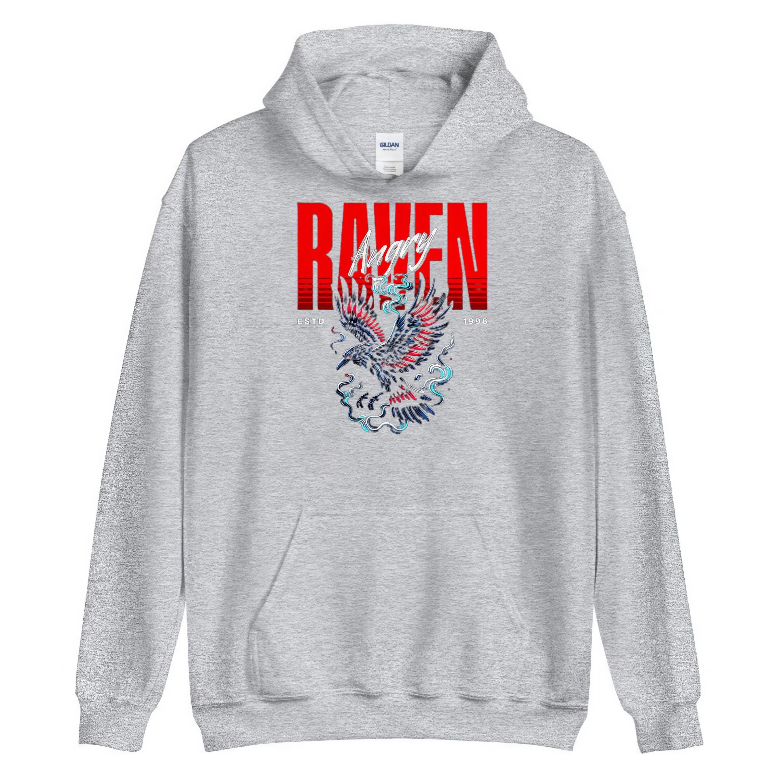 Angry Raven Dark Gothic Bird Graphic Shirt, Size S - 3XL -T1 - Walmart.com