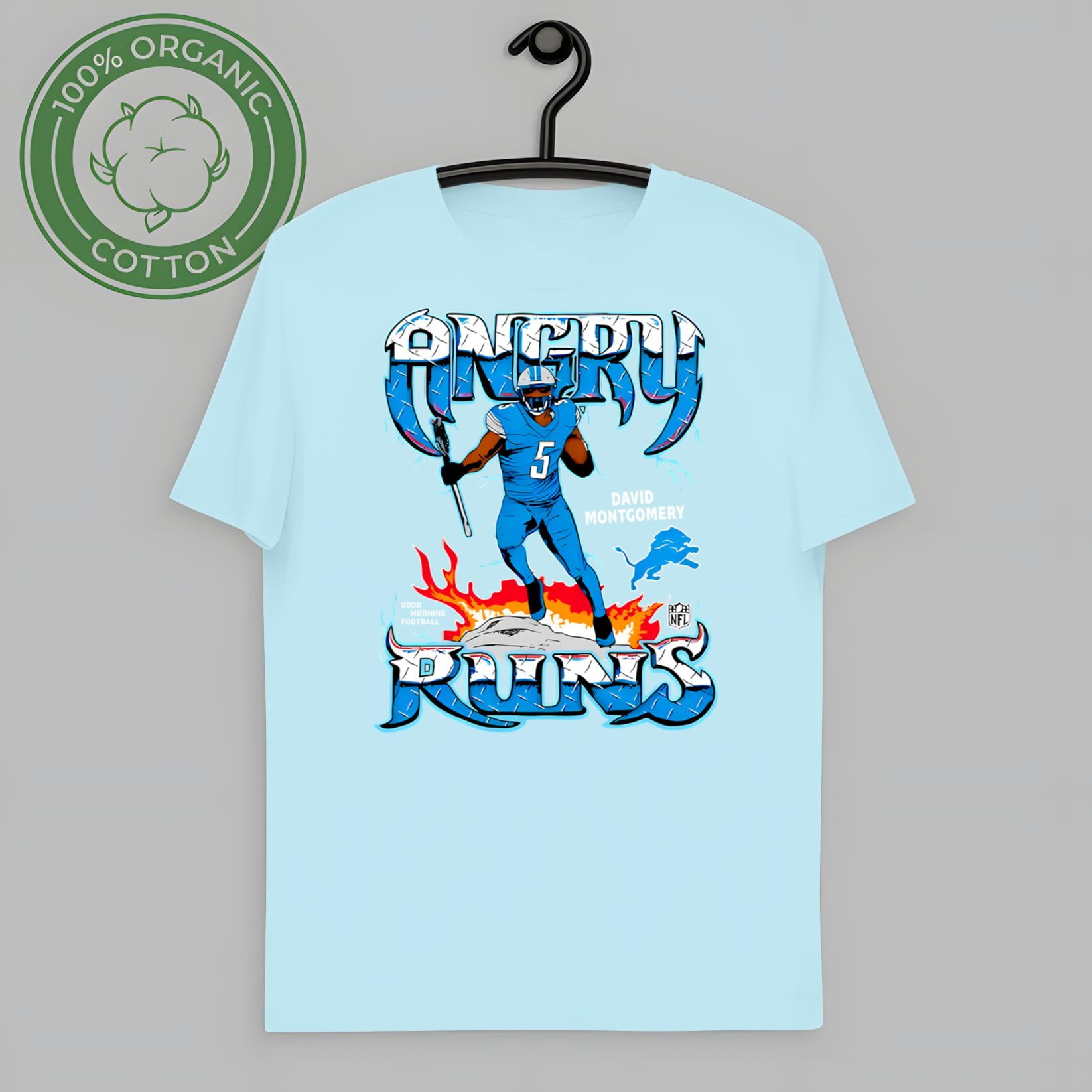 Angry Runs 2025 Shirt – Detroit Football Power Graphic Tee New Instock ...