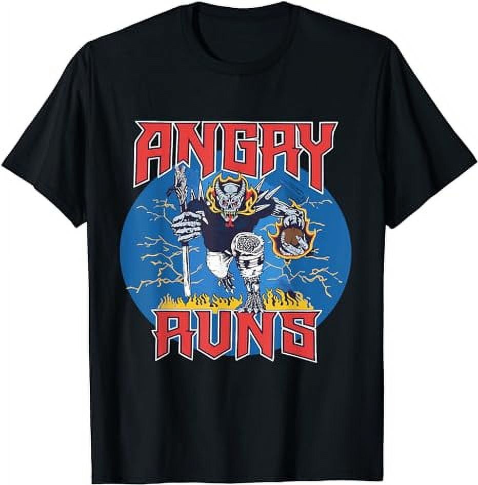 Angry Runs Good Morning Football Sport Lover Vintage T-Shirt - Walmart.com