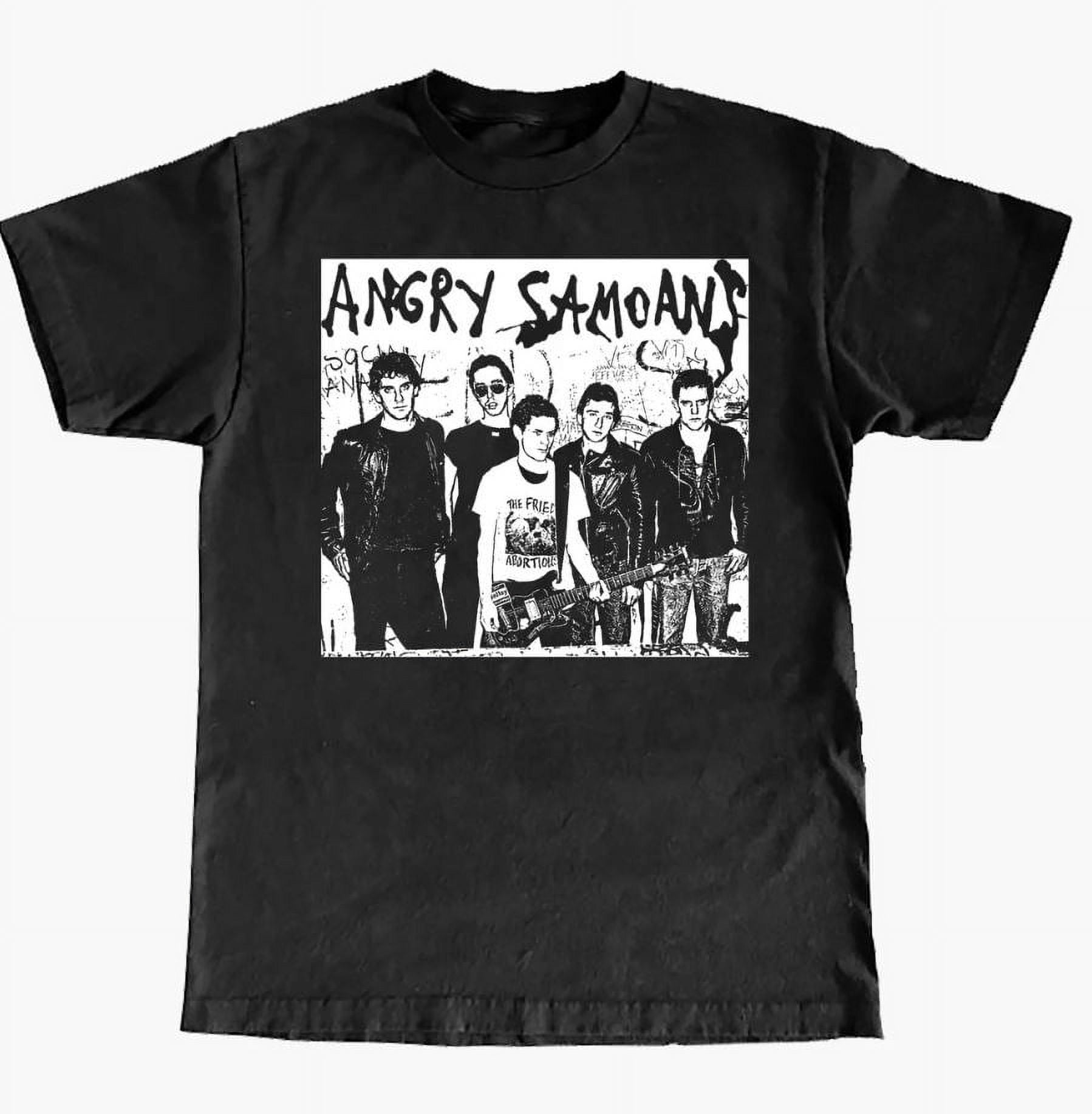 Angry Samoans Band Album Tour Short Sleeve Adult T-Shirt GS211 ...