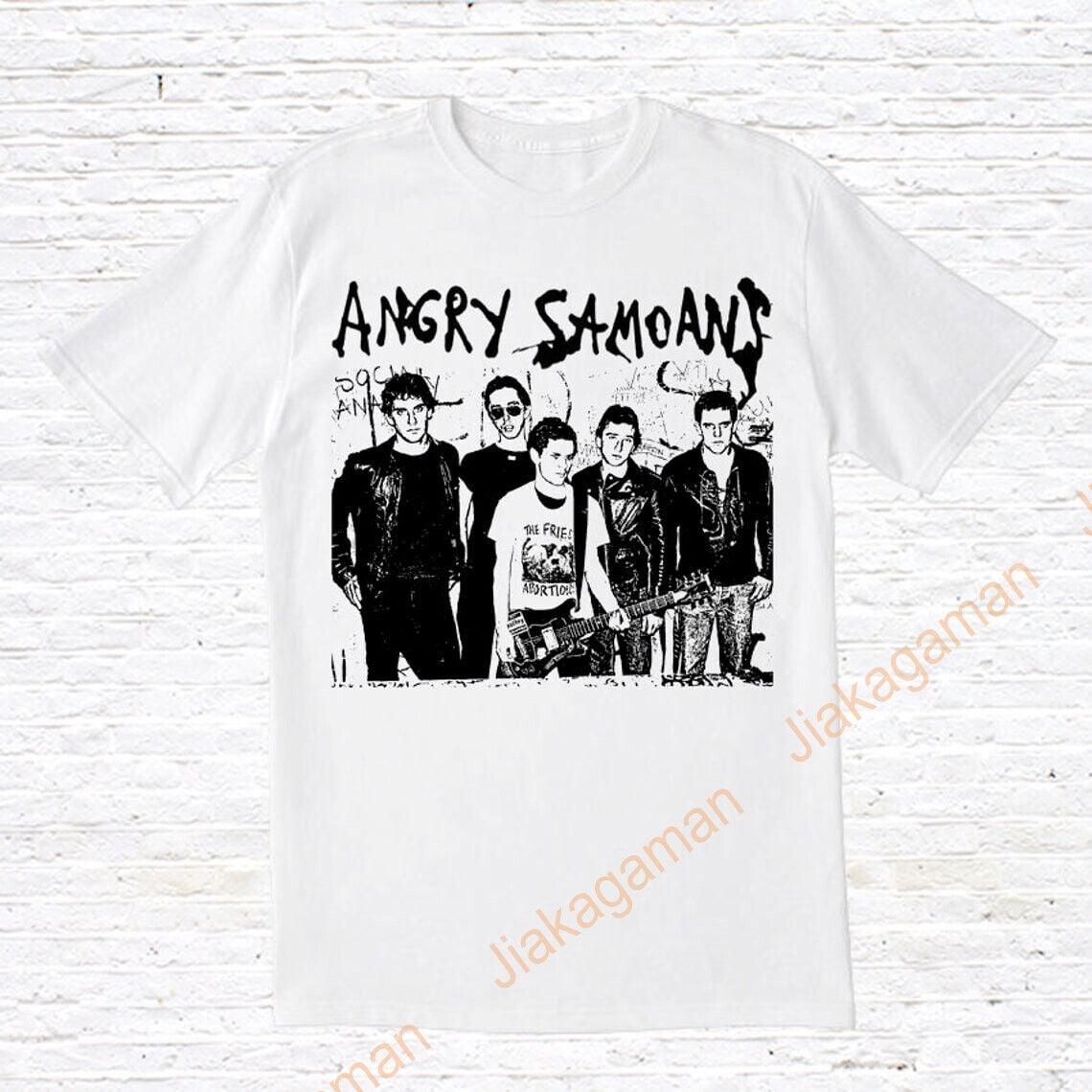 Angry Samoans Band Members Short Sleeve Shirt BA9102 - Walmart.com