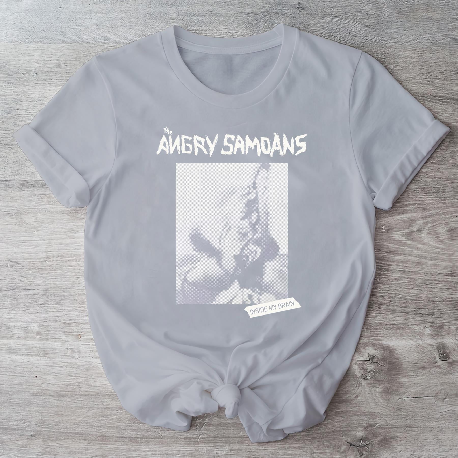 Angry Samoans Inside My Brain T-Shirt, Angry Samoans Tour 1980 T-Shirt ...