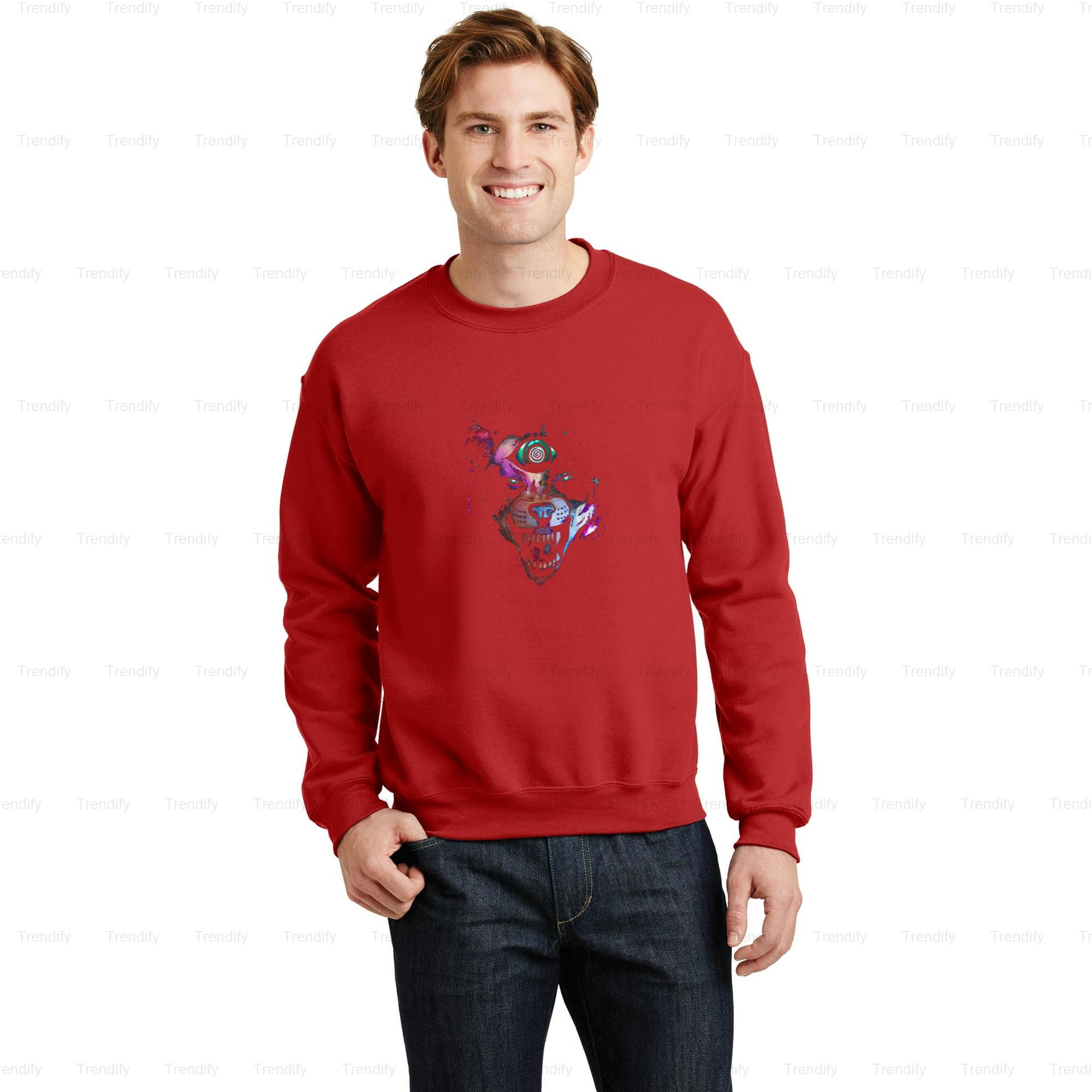 Angry Space Wolf Sci-Fi Animal Themed Aesthetic Graphic Unisex ...
