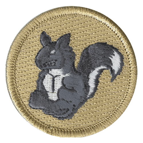 Angry Squirrel Scout Patrol Patch (Sew-on) - ClassB - Walmart.com