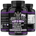 Angry Supplements Monster Test PM Pills, Testosterone Booster, Sleep ...