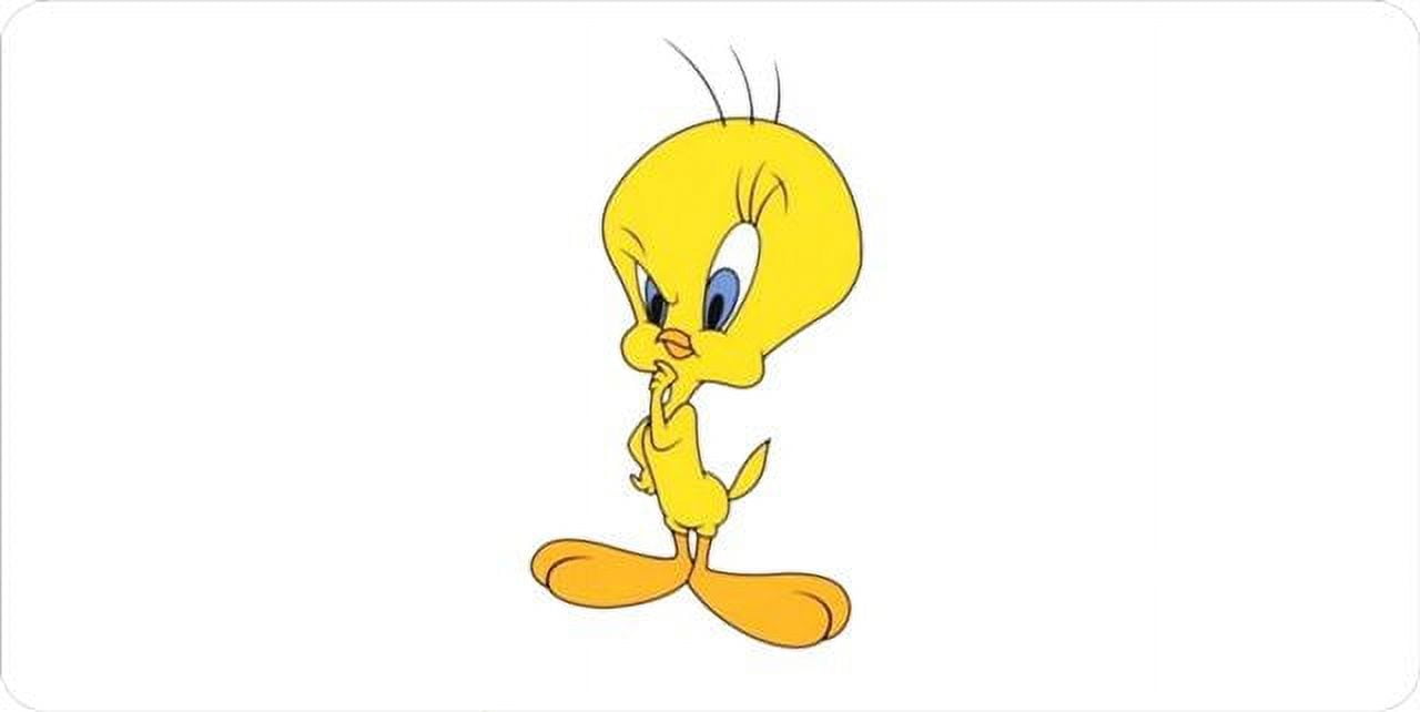 Angry Tweety Bird Photo License Plate Free Personalization on this ...