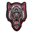 Angry Wolf Head Embroidered Patch, Animal Patches - Walmart.com