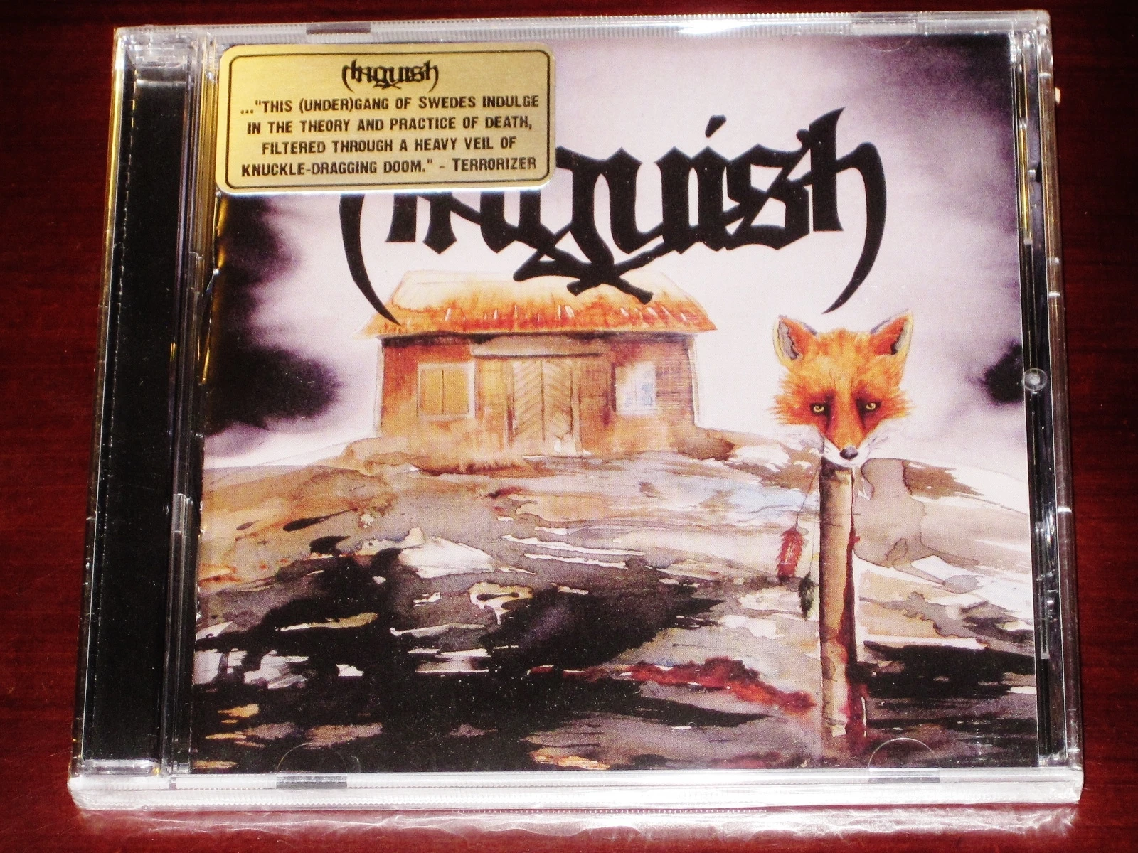 Anguish: Through The Archdemon'S Head Cd 2012 Dark Descent Records ...