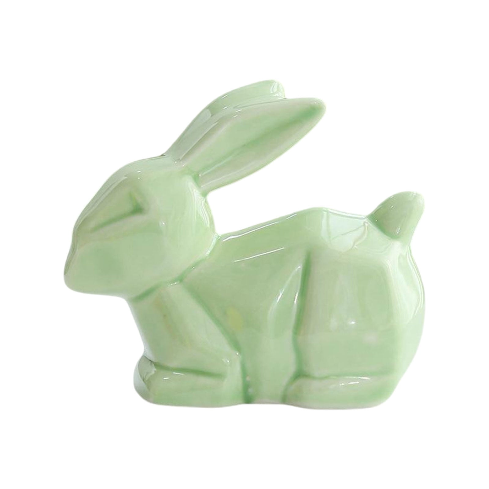 Angular Creative Easter Bunny Ceramic Ornament, Ngxiha Ceramic Rabbit ...