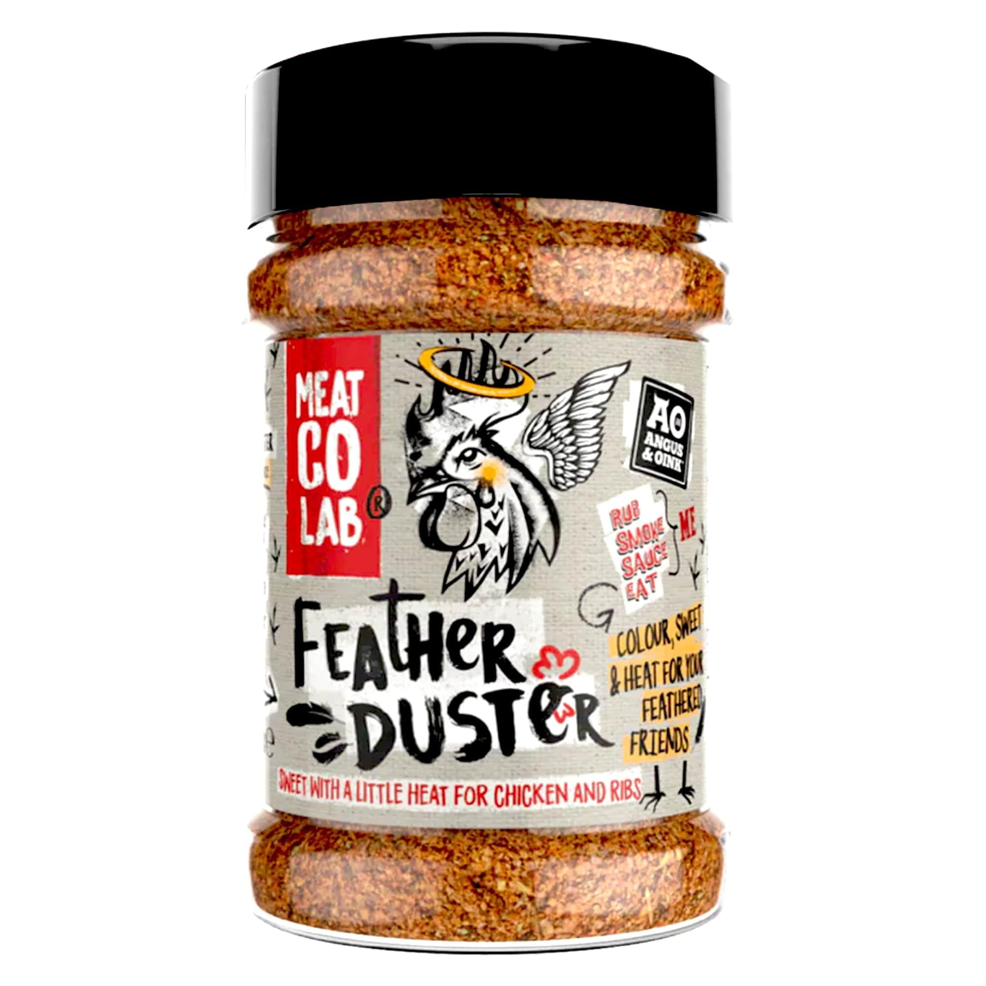 Angus & Oink | BCF26 Feather Duster Rub | Sweet & Smoky Seasoning with ...