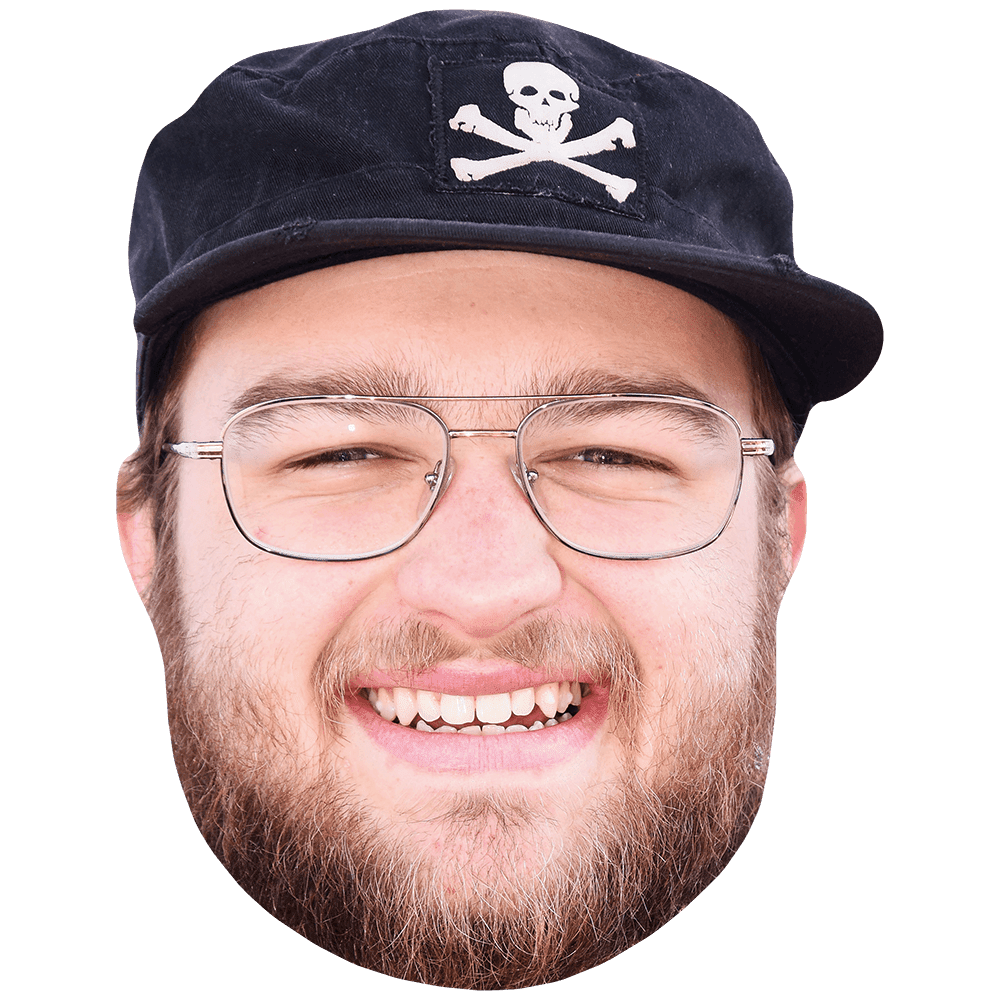 Angus T. Jones (Beard) Big Head. - Walmart.com