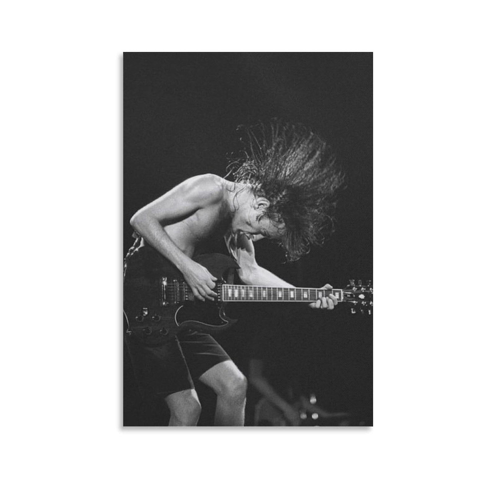 Angus Young Canvas Poster Picture Print Canvas Poster Wall Paint Art ...