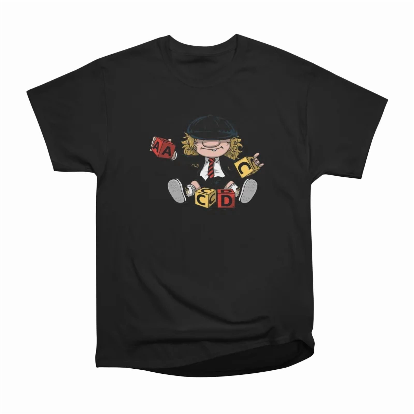 Angus Young T-Shirt Tee Gift For Him Merch For Her Apparel For Friend ...