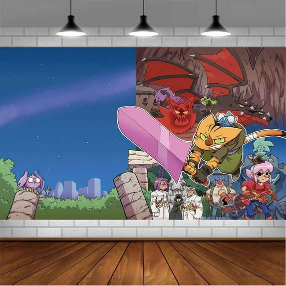 Angus comic book Backdrop Banner Party Supplies Poster Movie Theme ...