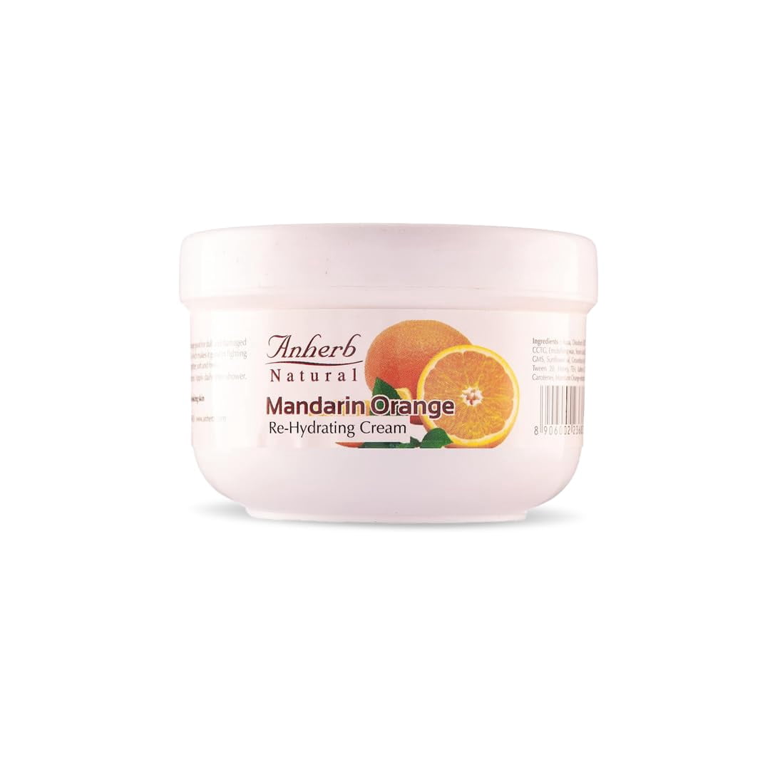Anherb Natural Rehydrating Face Cream NonGreasy Cream With Vitamin A ...