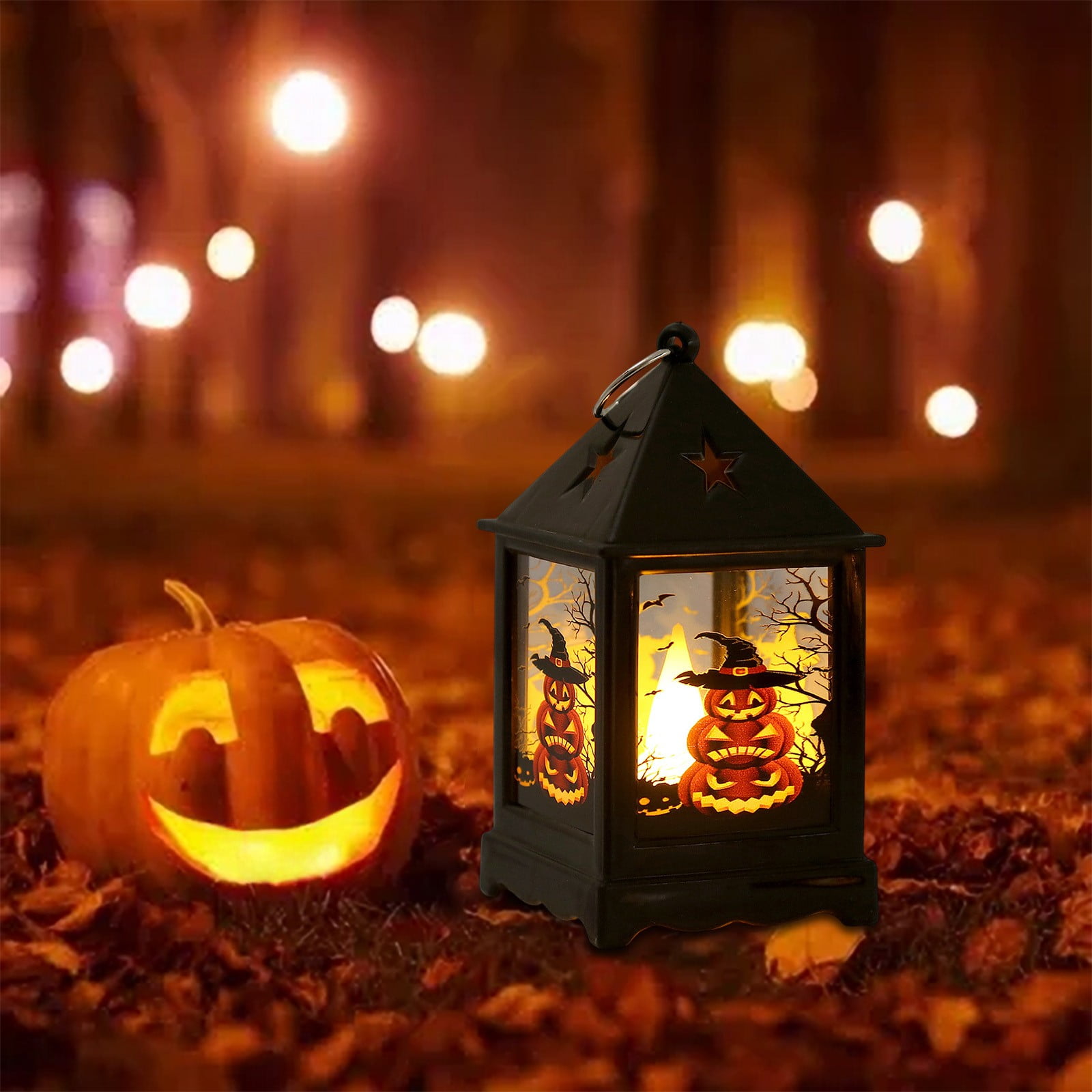 Anhility Halloween Mini Lanterns LED Small Lanterns Decorative ...