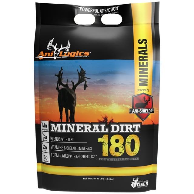 Ani-Logics Outdoors Mineral Dirt 180 Granular Deer Mineral, 10 lb Bag ...