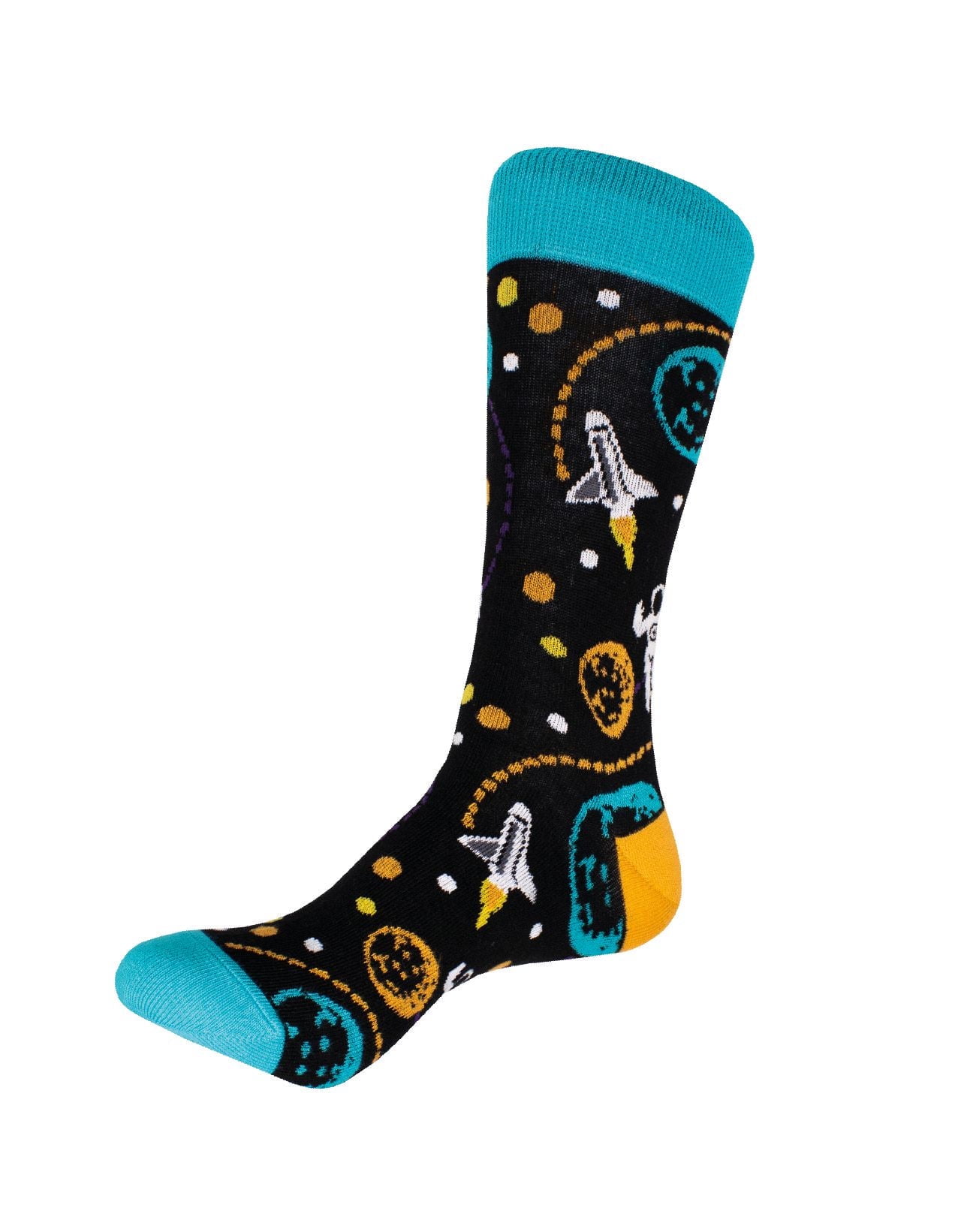 AniSox Large Space Socks by Deluxebase | US 9-12 | Organic Cotton ...