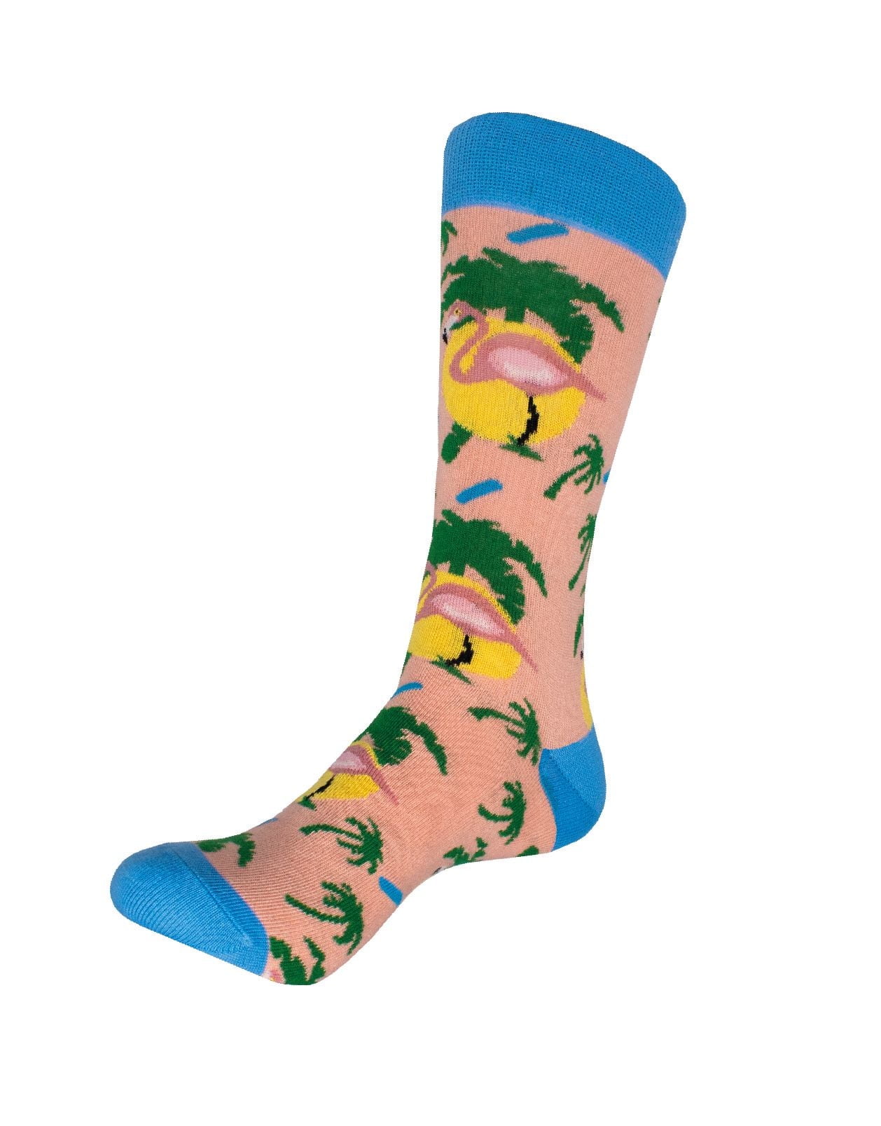 AniSox Small – Flamingo Socks by Deluxebase. Fun Organic Cotton Animal ...