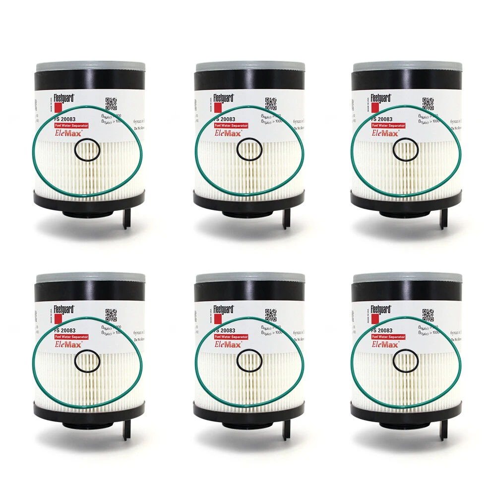 Aniceparthy 6Pcs FS20083 Fuel Water Separator Filter Fit for ...