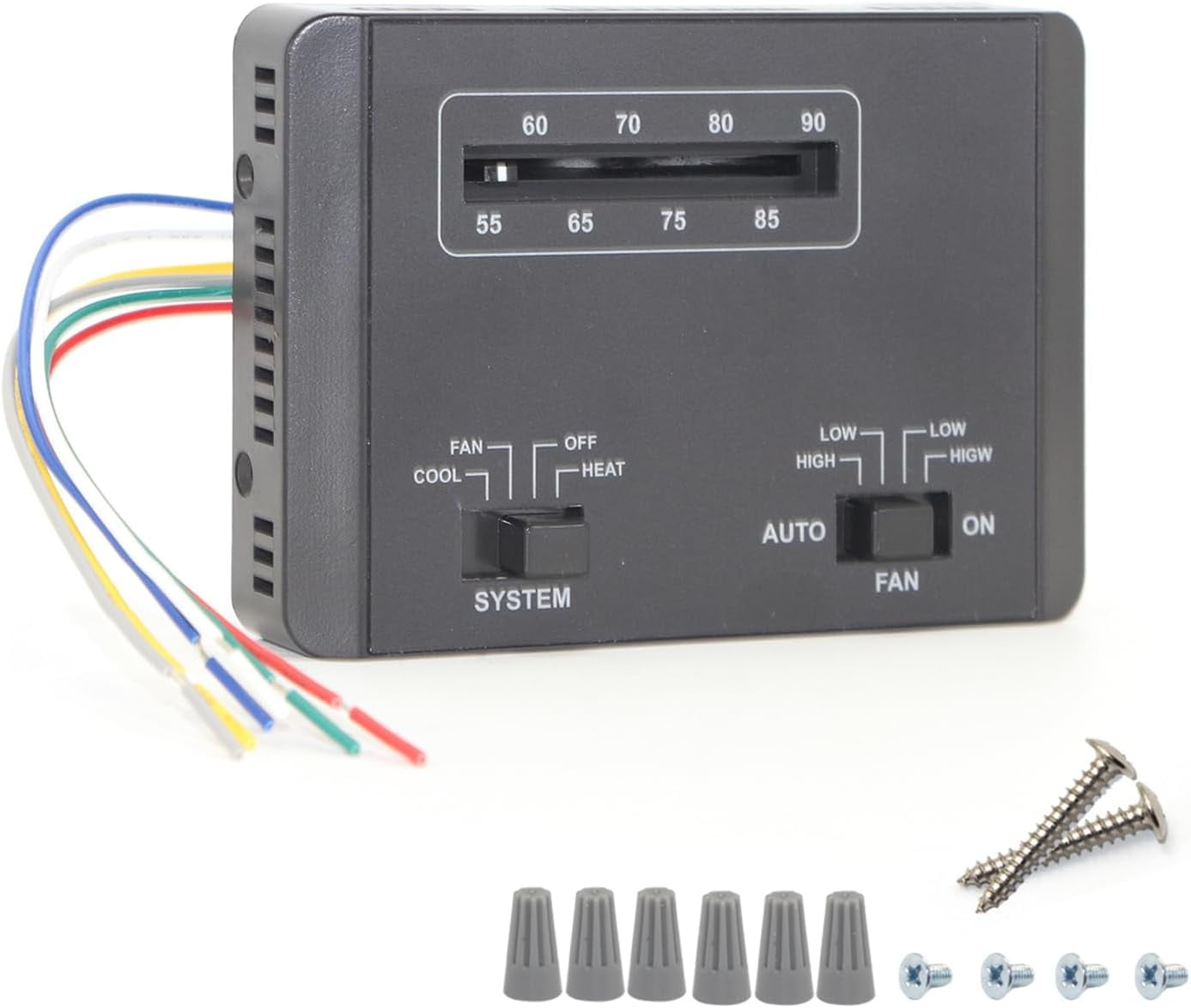 Aniceparthy 7330F3852 Black RV Thermostat Fit for Coleman Mach Series ...