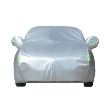 HEJULIK Silver rain car cover waterproof full car cover, outdoor indoor ...