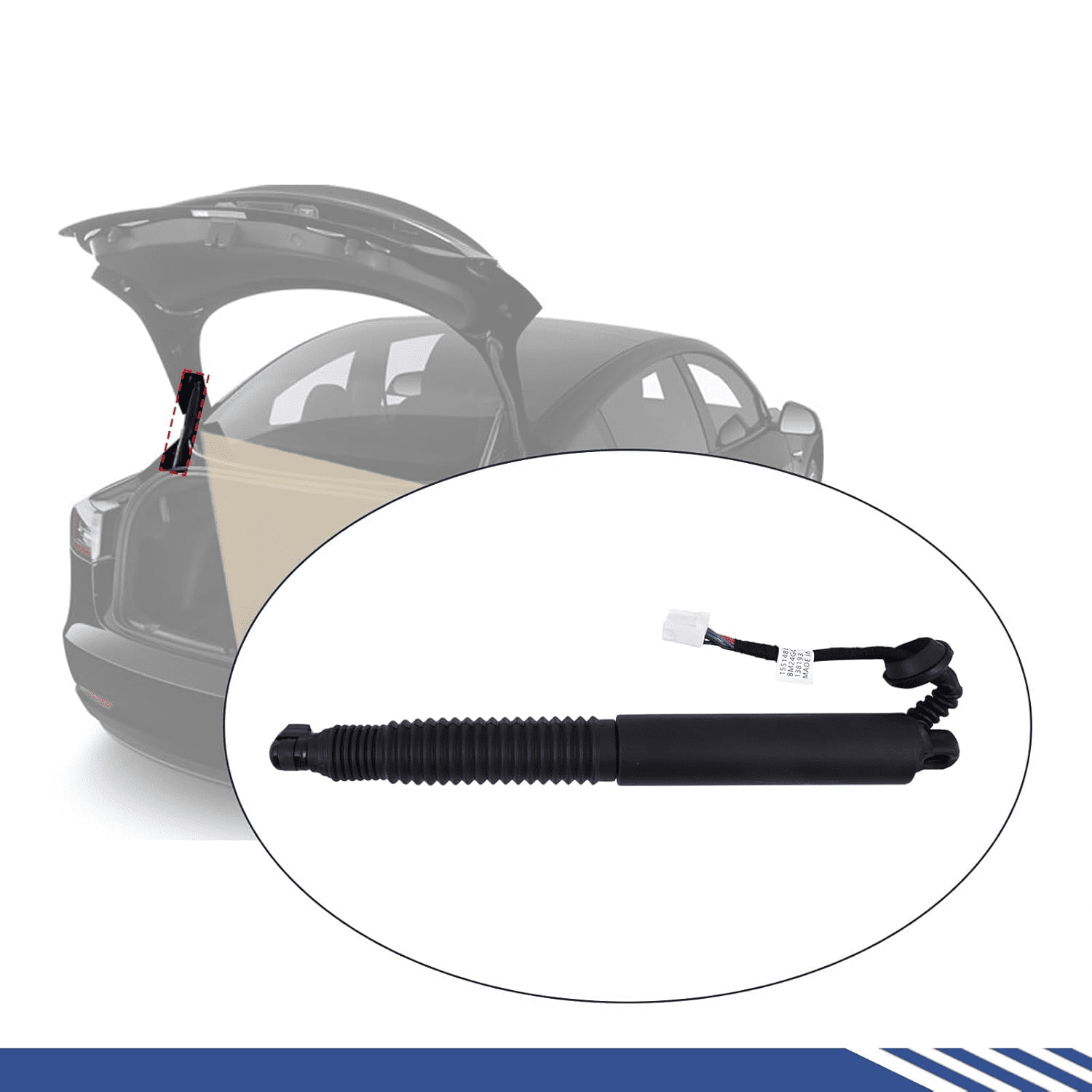 Aniceparthy Left Side Liftgate Actuator Electric Tailgate Power Shock ...