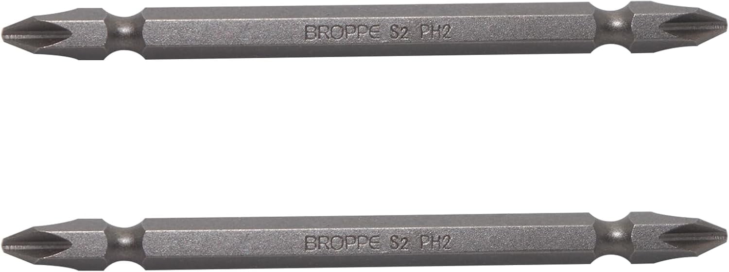 Aniceparthy Magnetic Double-Ended Phillips Screwdriver Bit,1/4" Hex ...