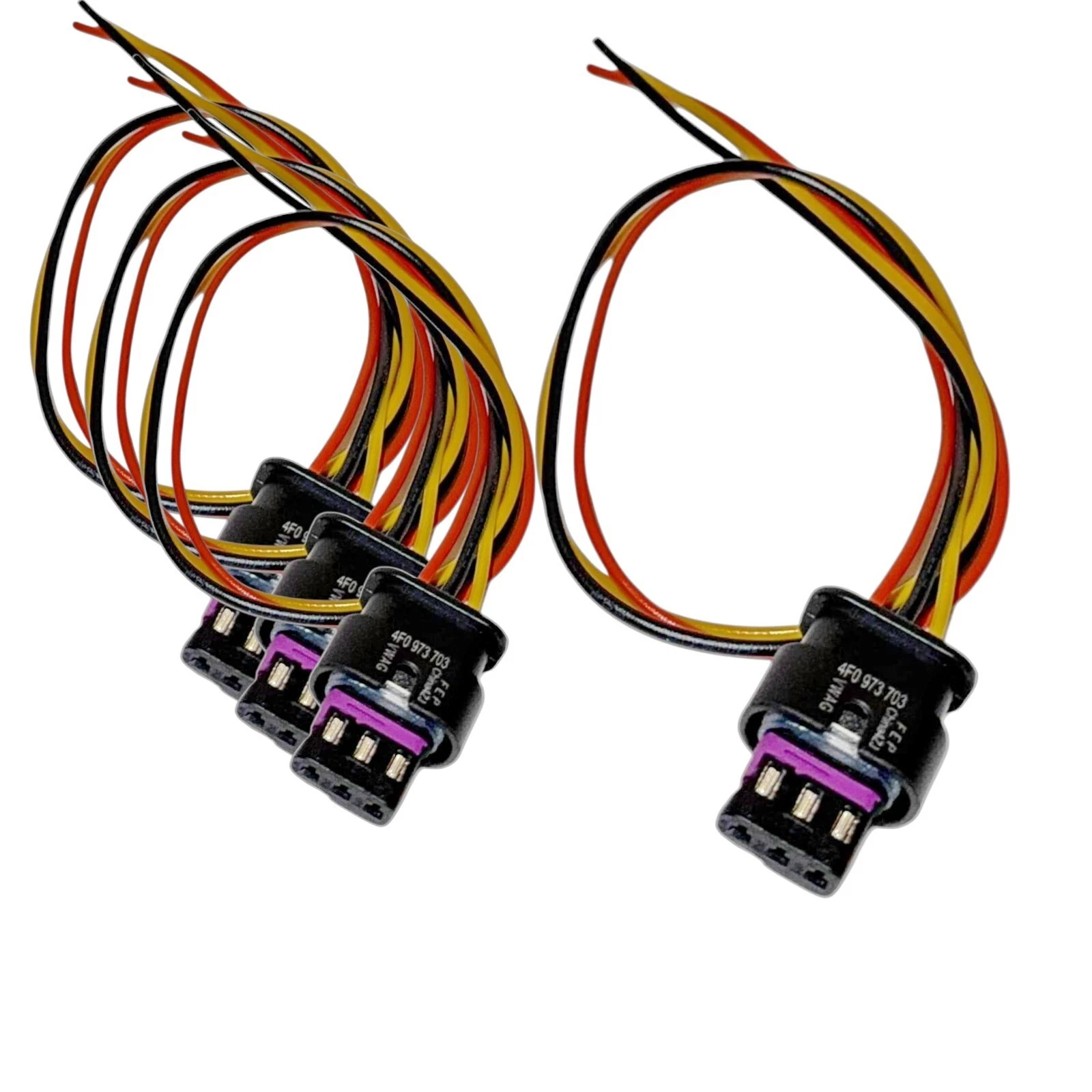 Aniceparthy Park Aid Sensor Connector Front Rear 4PK For Ford 2021-2024 ...