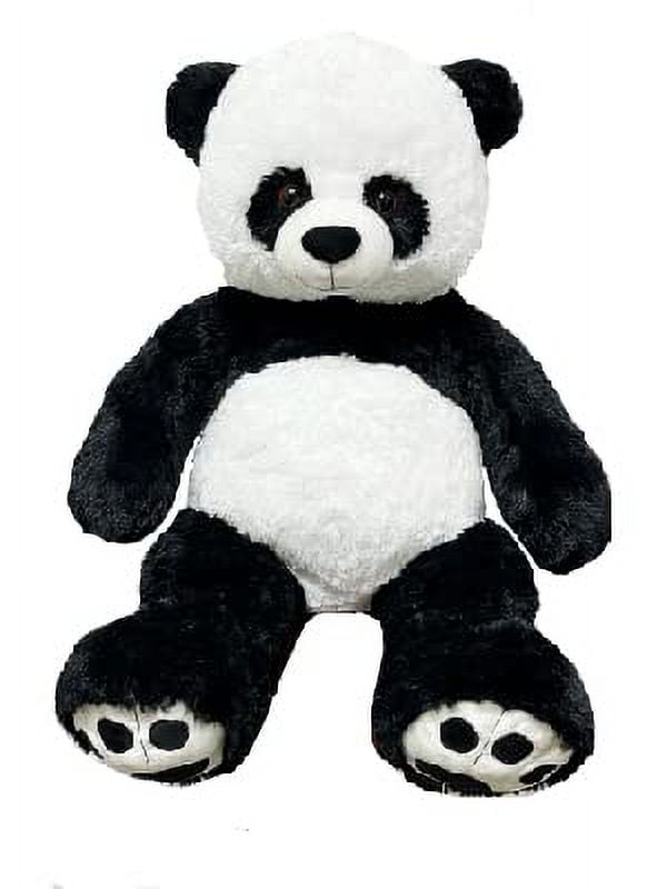 Anico 36" Tall (3 Feet) Giant Plush Panda Bear with Embroidered Paws ...